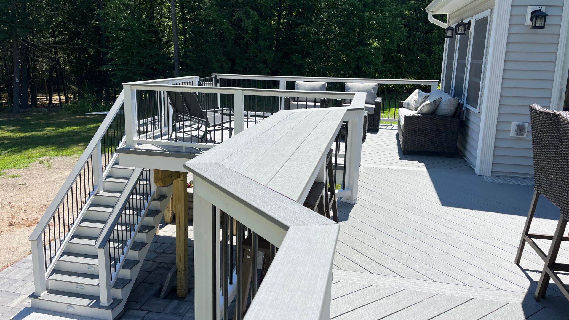 Amesbury Deck Builders | Custom Entertainment Decks