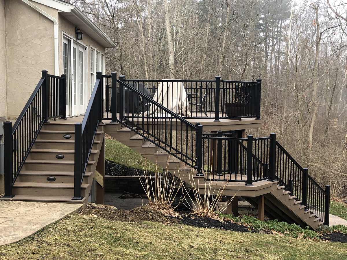 Redecking as an option to upgrading an elevated deck.