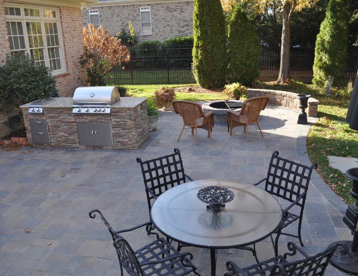 Flagstone Patio Texture