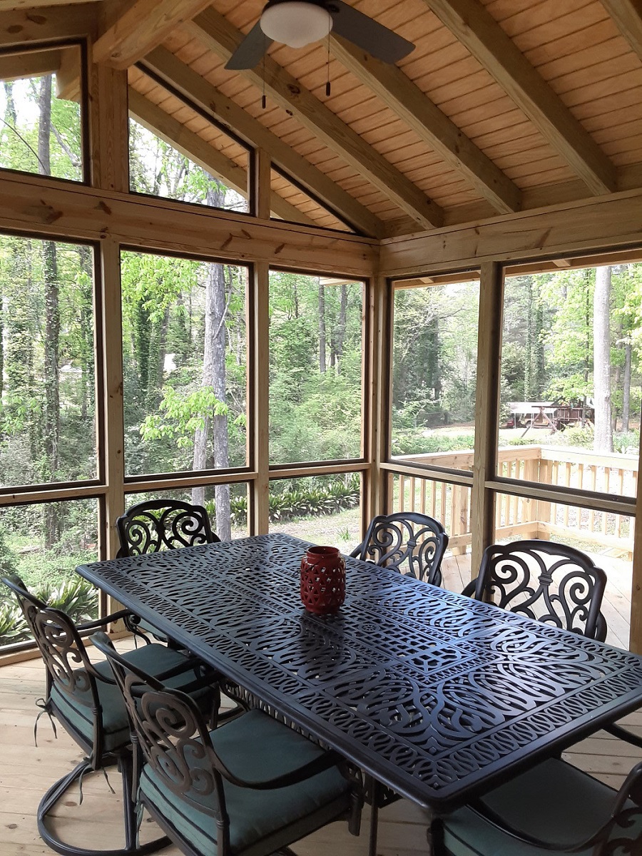 Exposed Rafter Porches | Photo Gallery