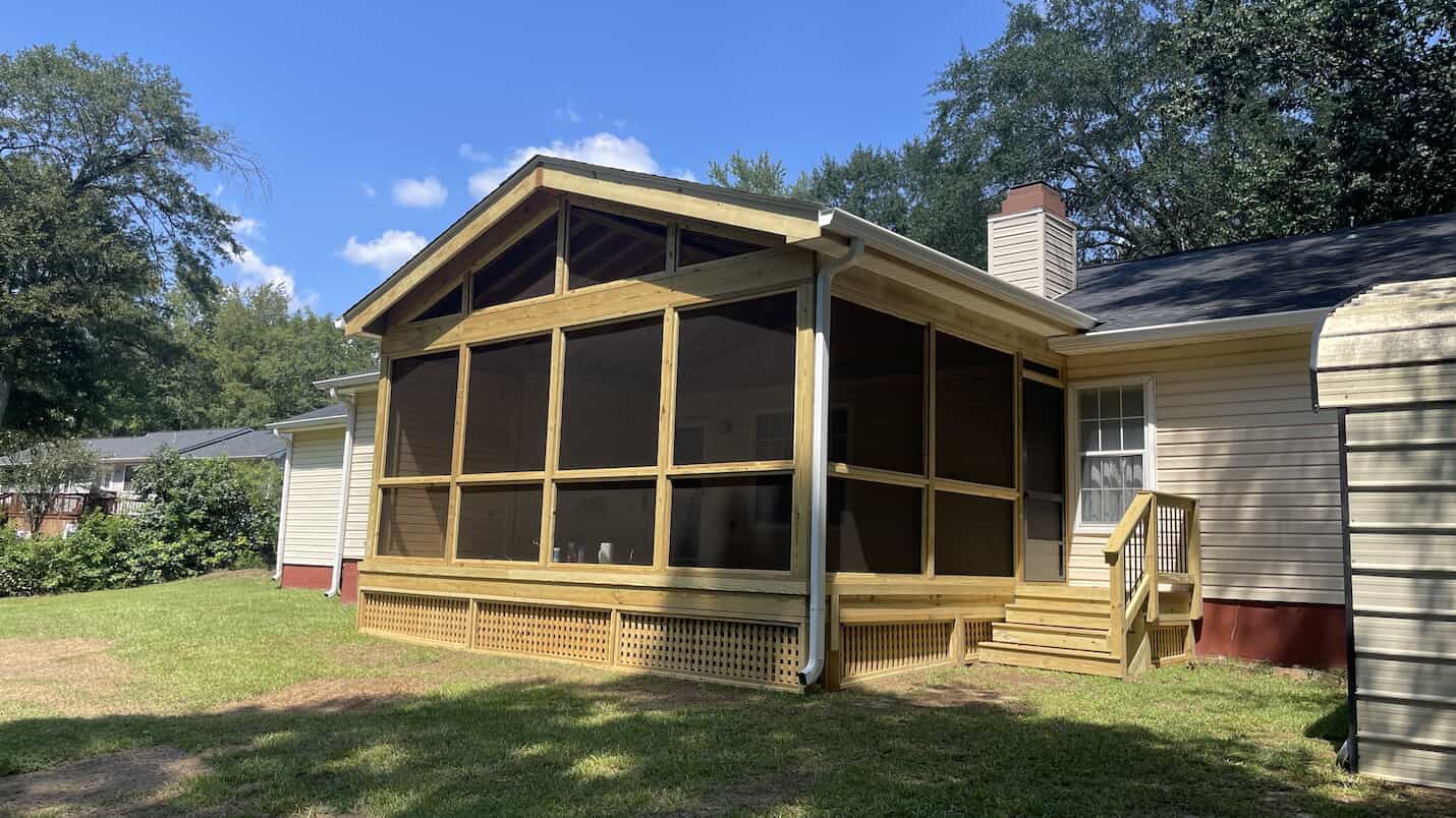 Byron Screened Porch | Archadeck Central GA