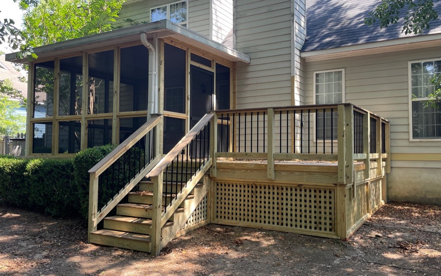How to upgrade your Macon GA deck and screen porch.