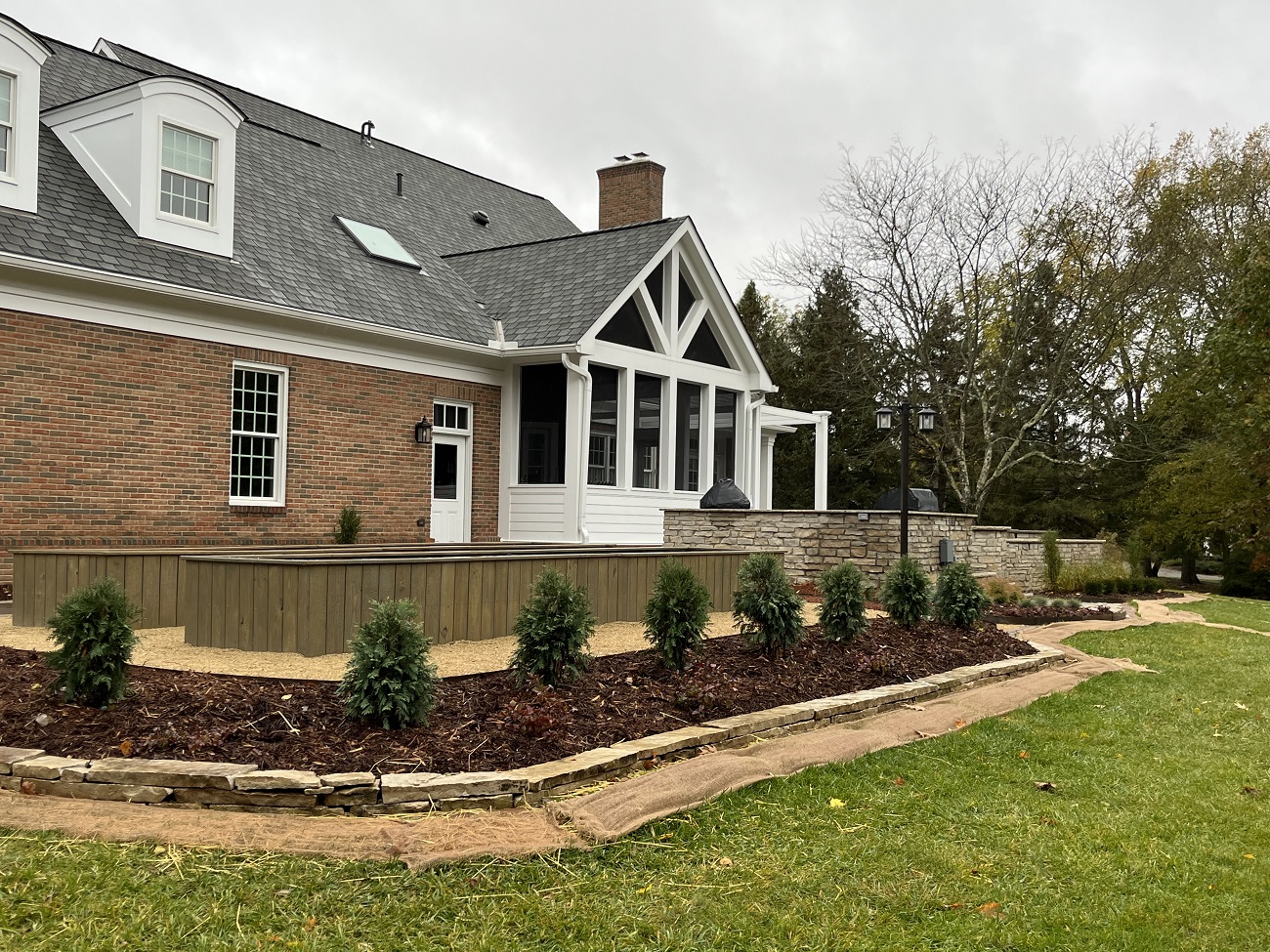 Blacklick, OH, backyard total transformation results in magnificent ...