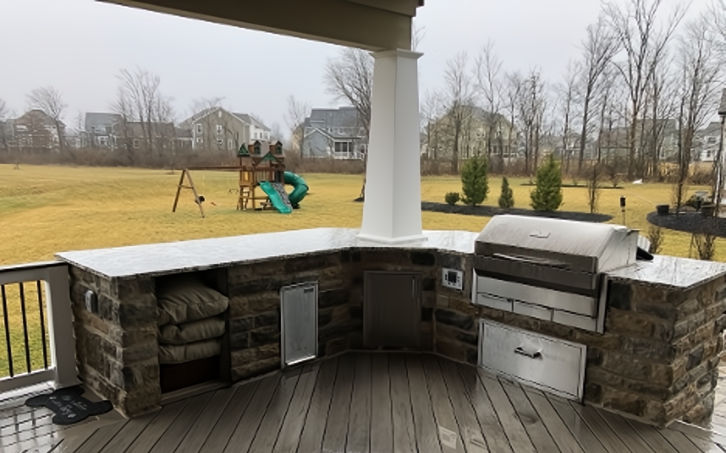 Using A Columbus Outdoor Kitchen As A Secondary Kitchen Area