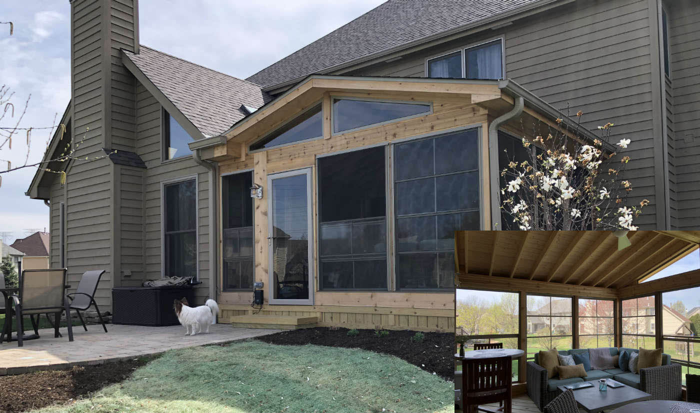 Screened and Open Porches