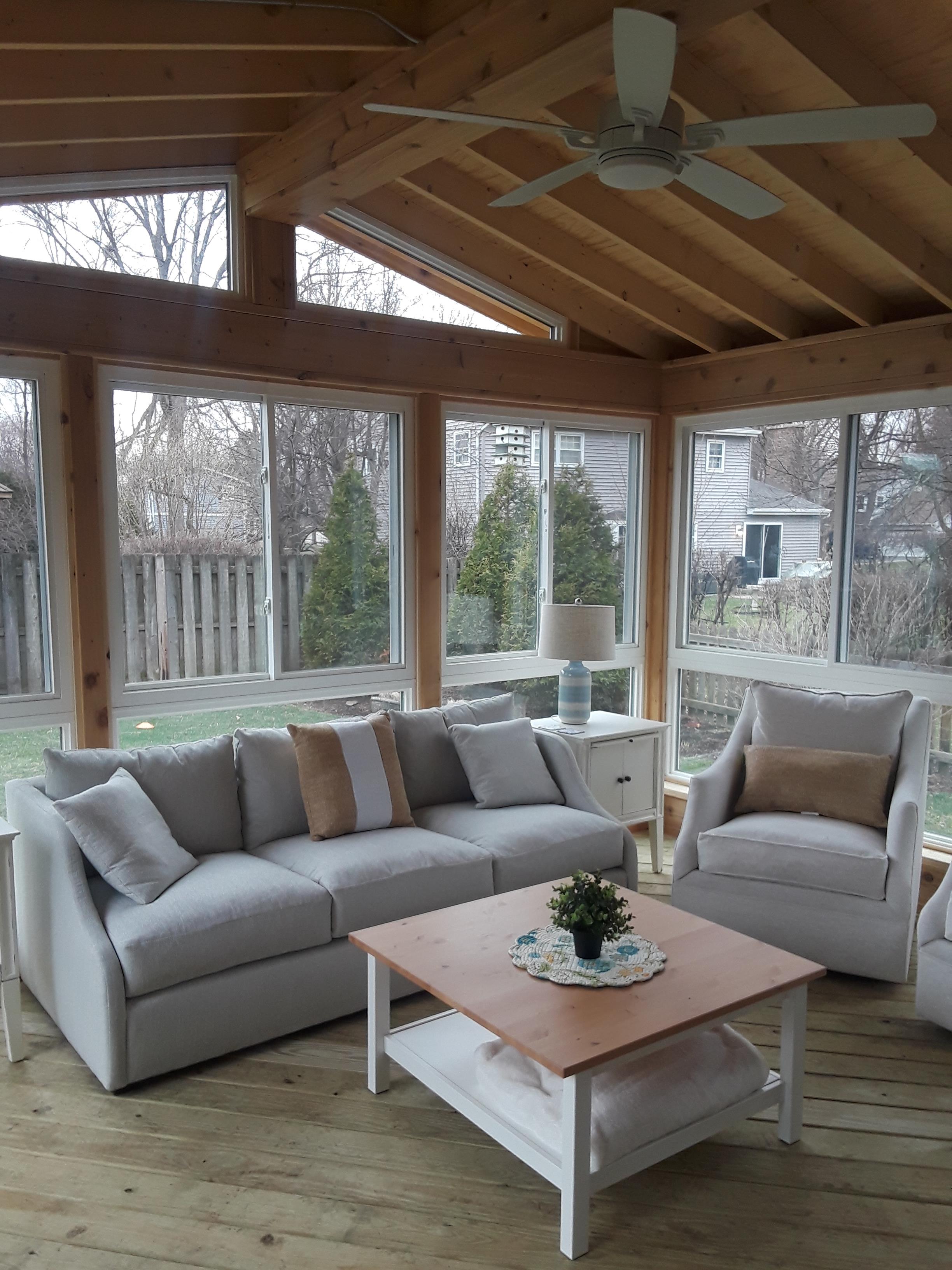 Screened and Open Porches