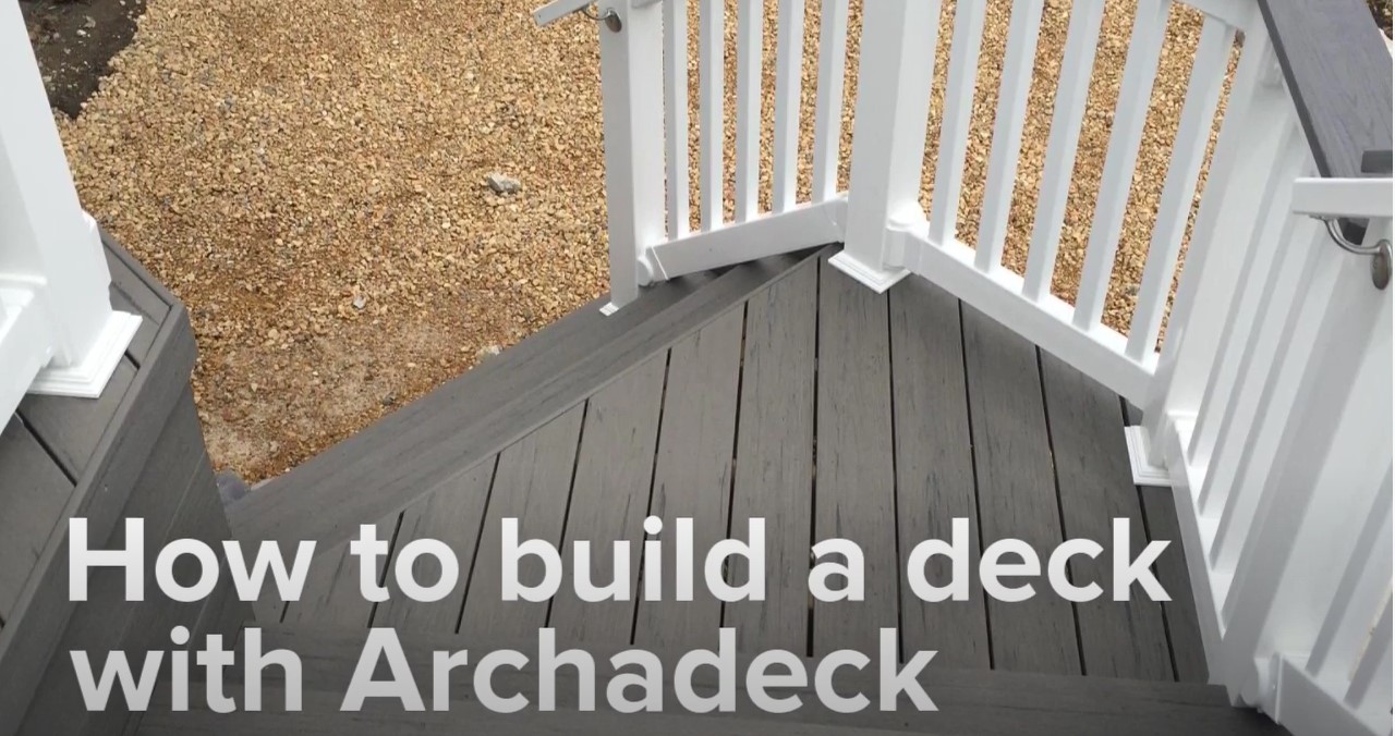How to Build a Deck with Archadeck | Patio Design