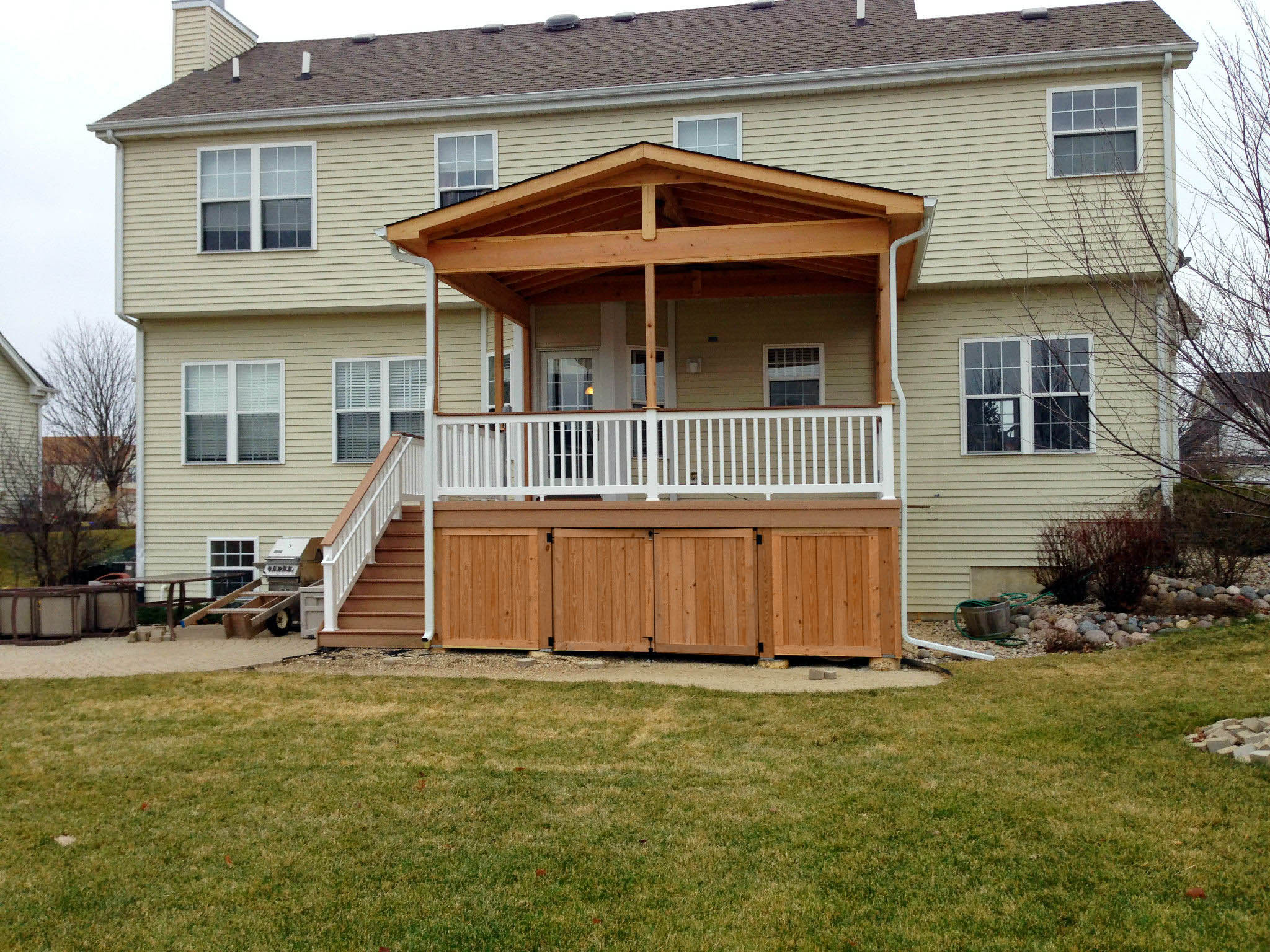 Screened and Open Porches