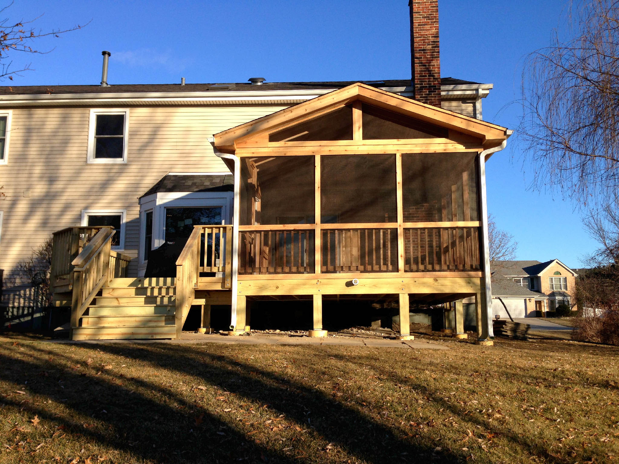 Screened and Open Porches