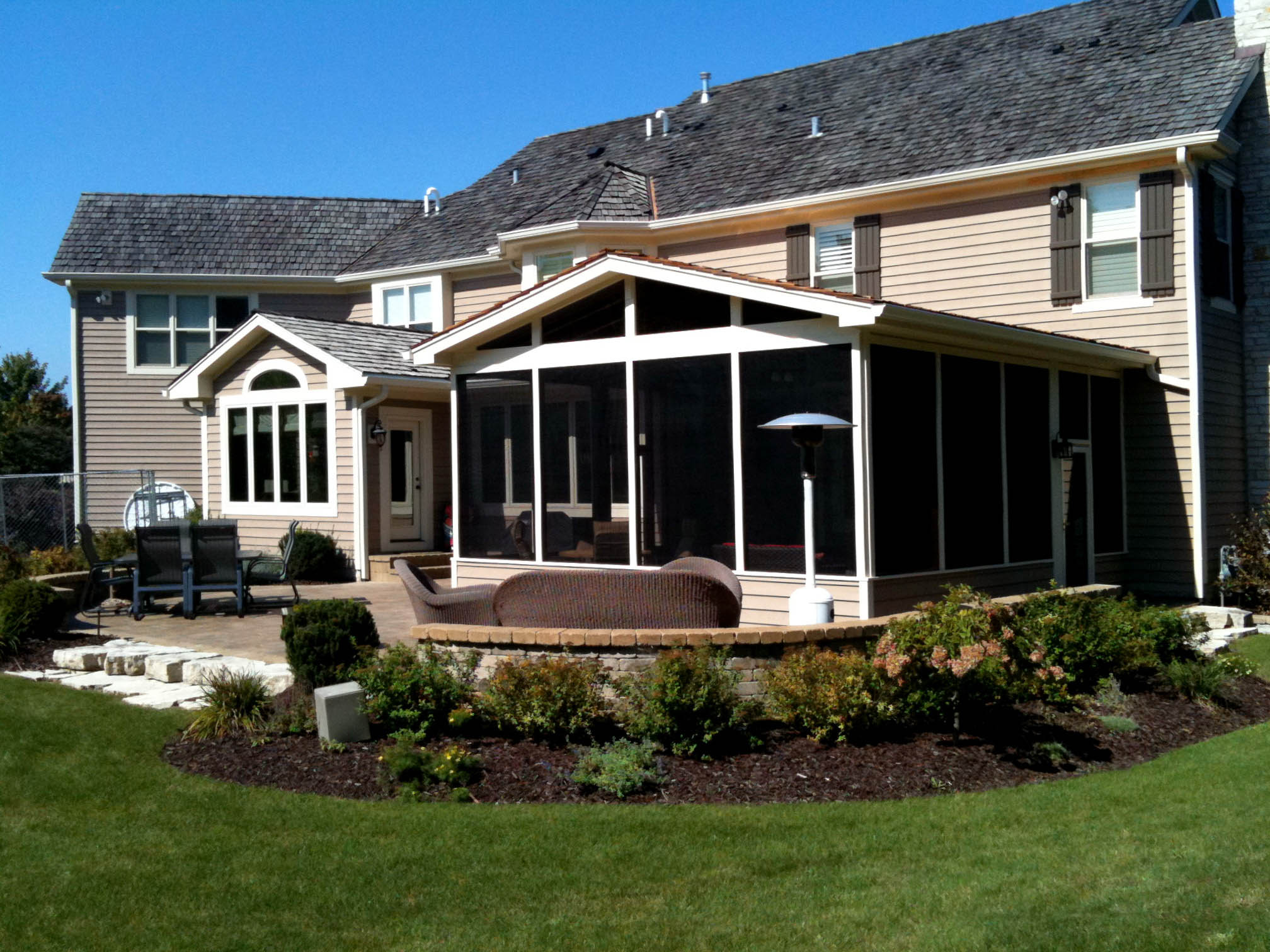 Screened and Open Porches