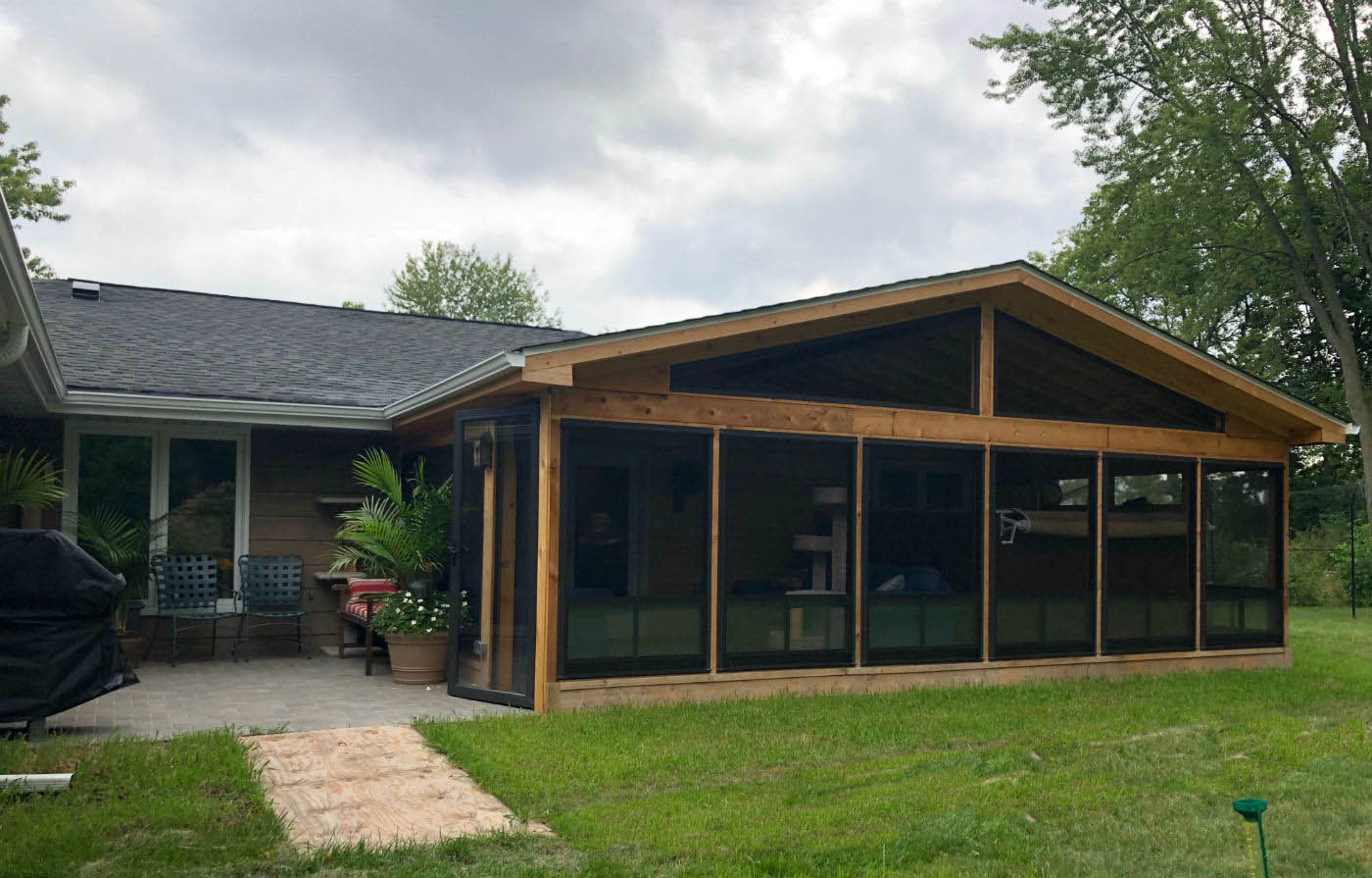 Screened and Open Porches