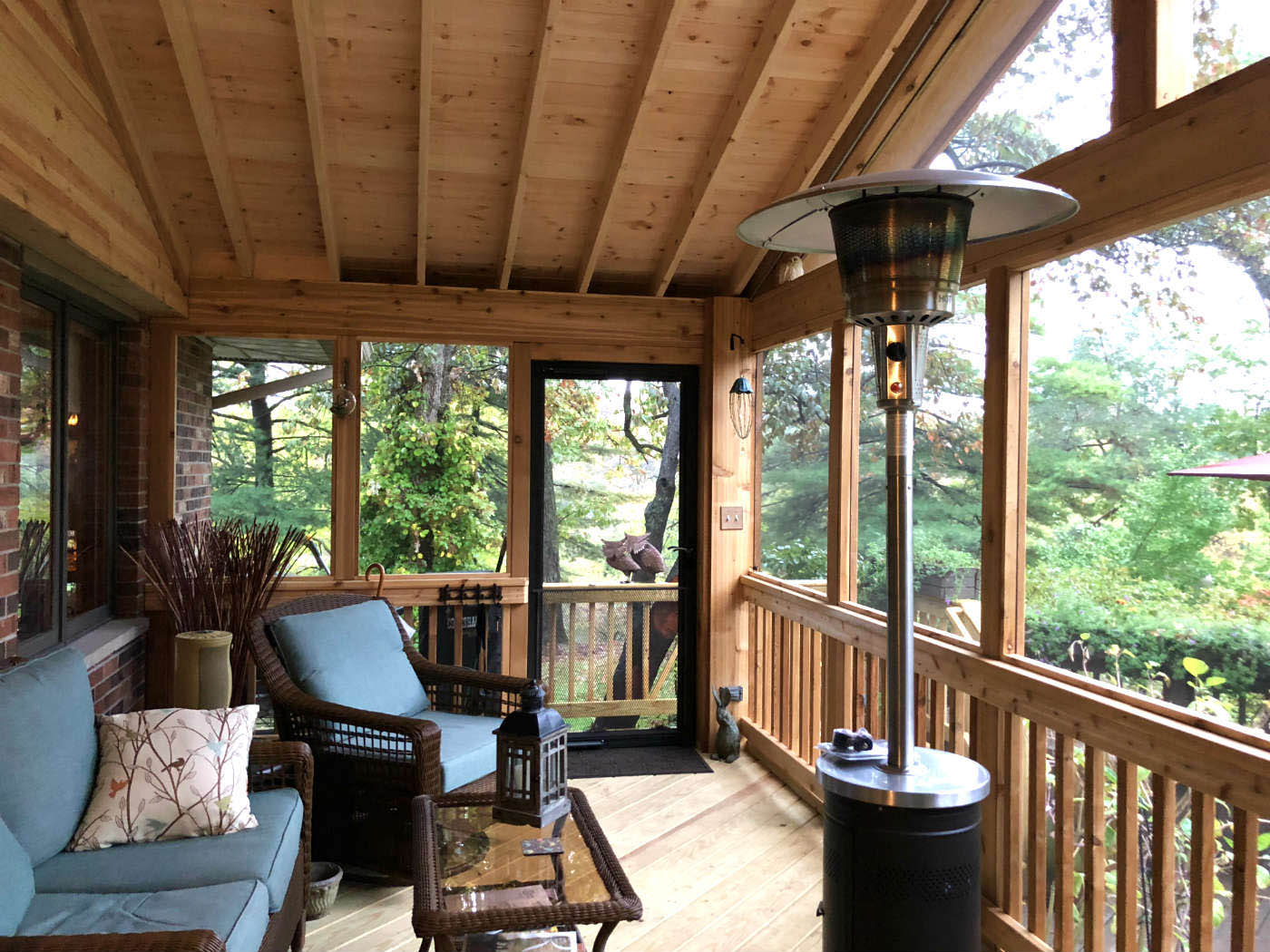 Screened and Open Porches
