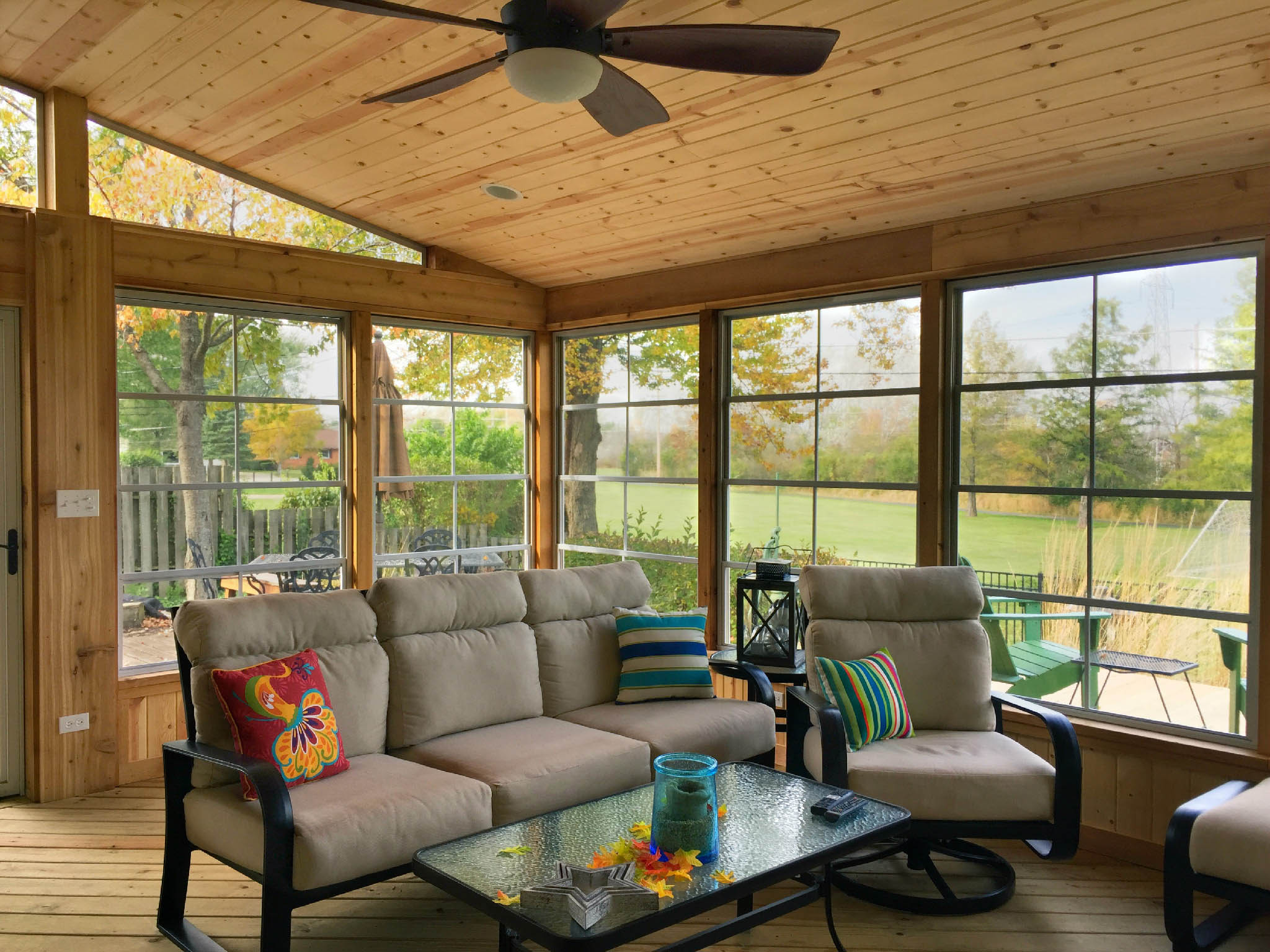 Screened and Open Porches