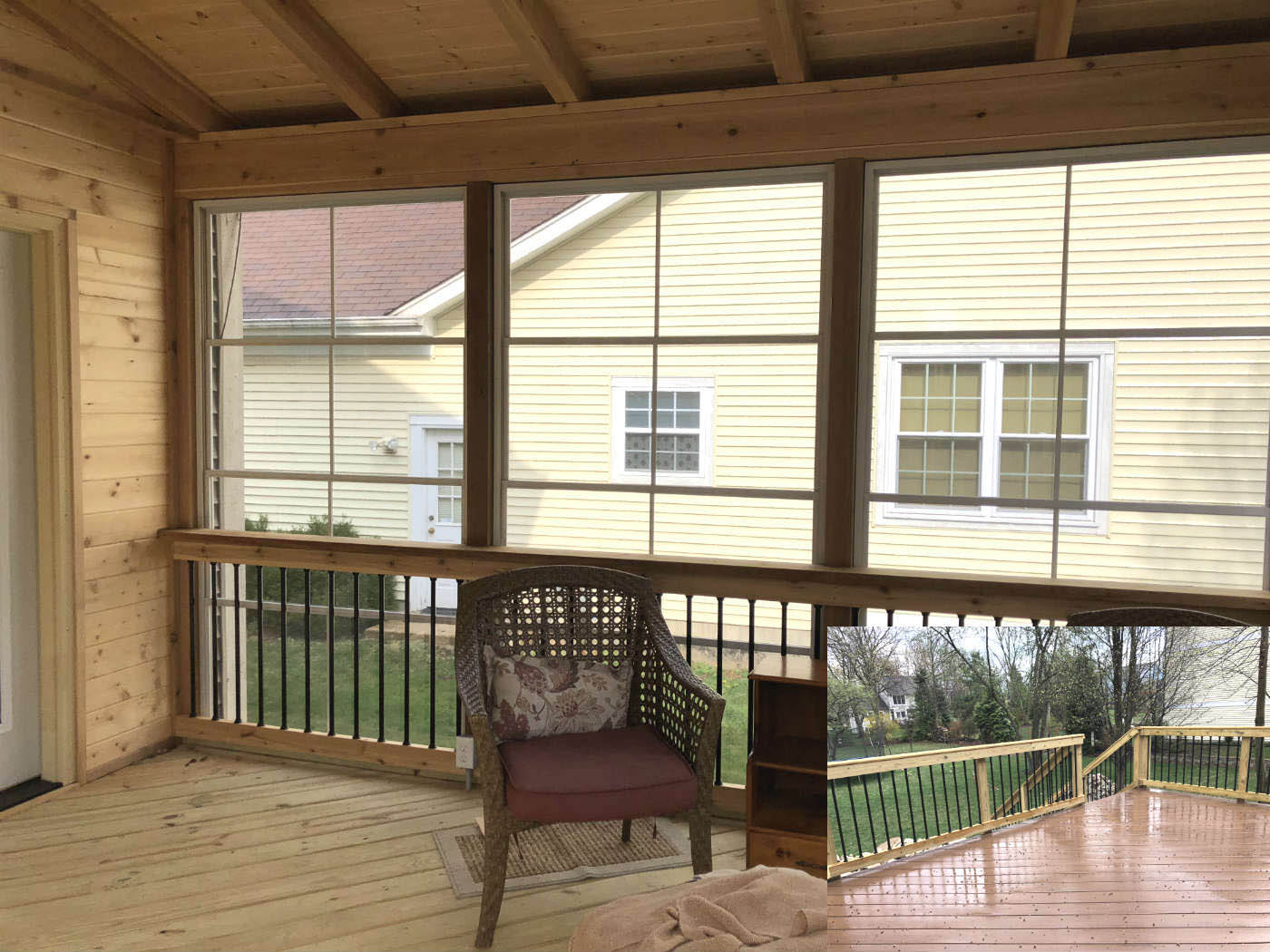 Screened and Open Porches
