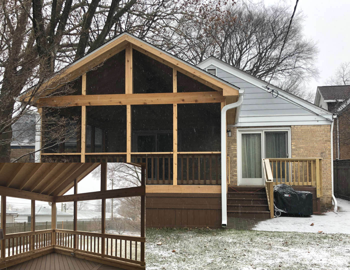 Screened and Open Porches
