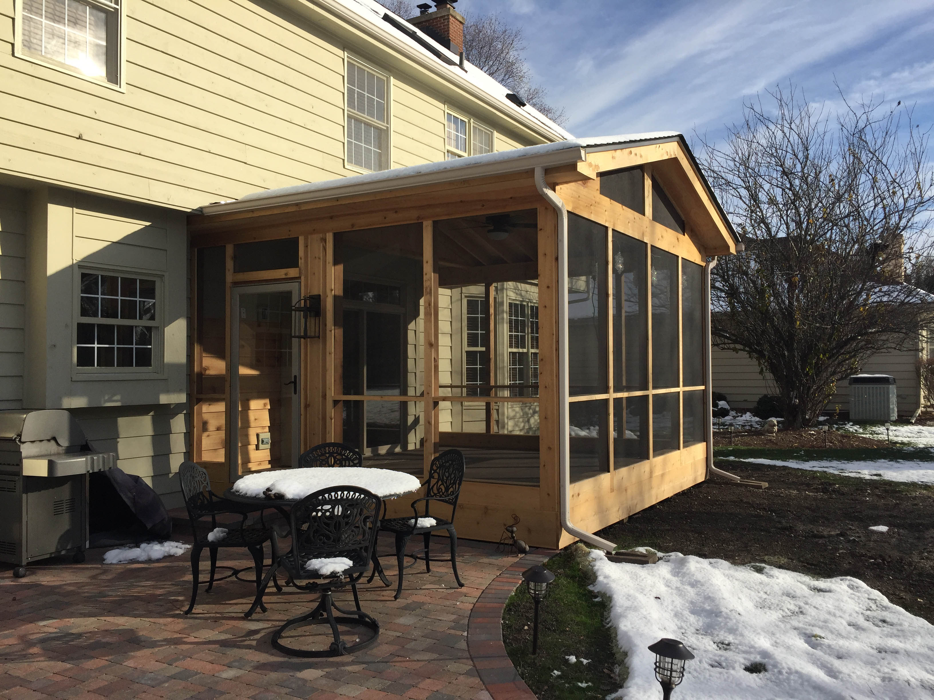 Screened and Open Porches