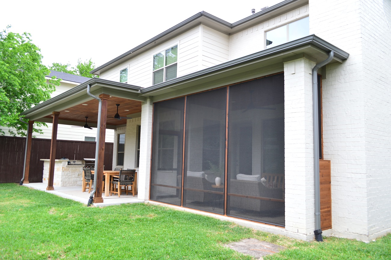 Covered patios are the new go-to outdoor living spaces in Dallas.