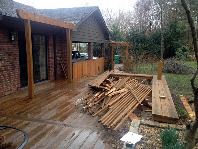 Rebuilding a High Point NC Pergola After Storm Damage