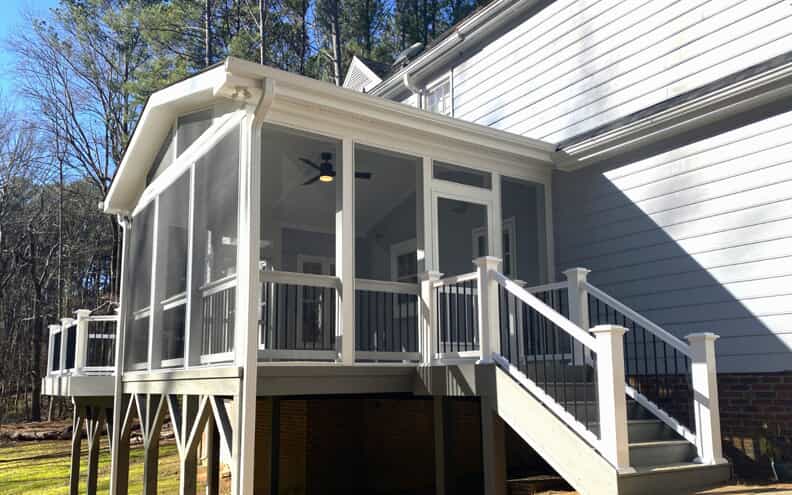 Chapel Hill Professional Porch And Screened Porch Builder.