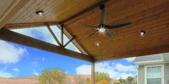 Can you build a roof over an existing deck?