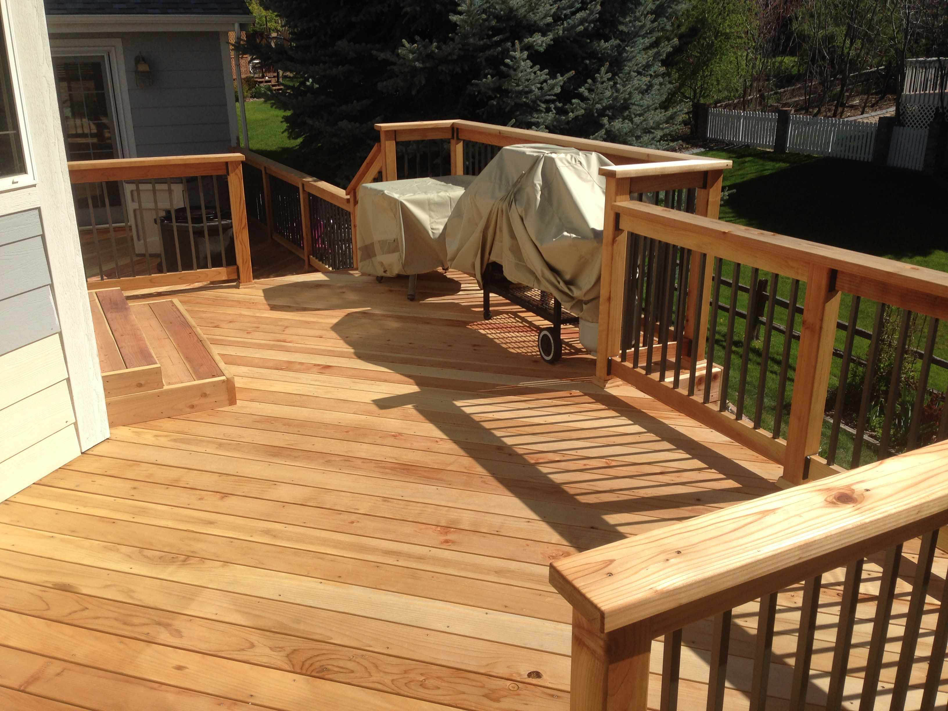 Natural Wood Decks