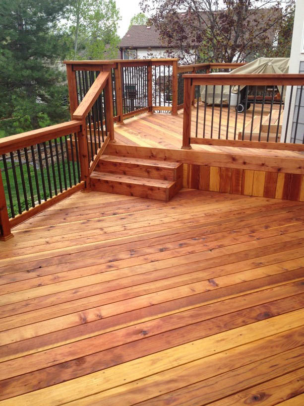 Natural Wood Decks