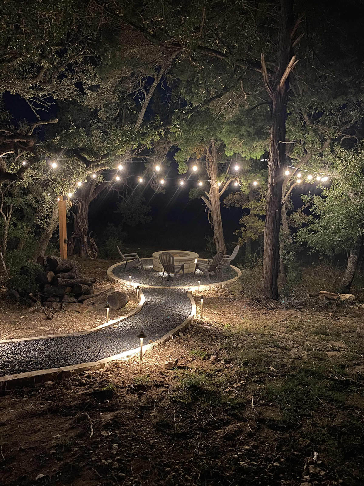 San Antonio Outdoor Fireplace & Fire Pit Designs | Archadeck